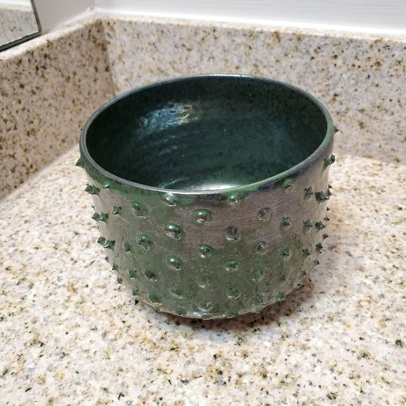 Hand Crafted | Accents | Studio Pottery Spiky Planter Hand Crafted 5 ...
